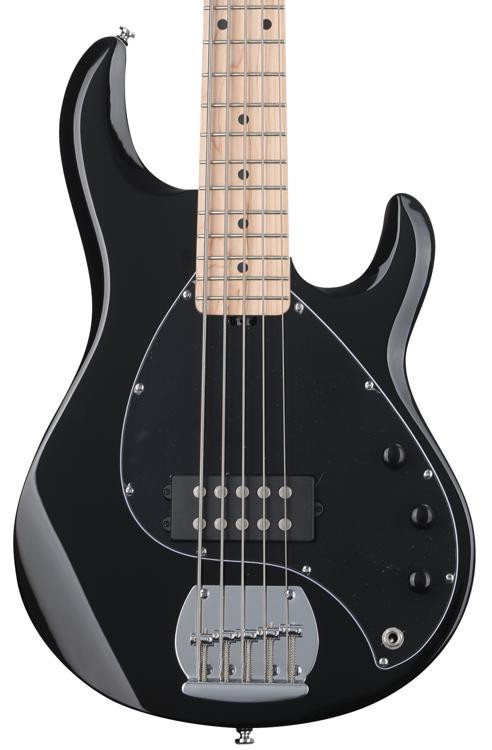 Sterling By Music Man StingRay RAY5 Bass Guitar - Black | Sweetwater