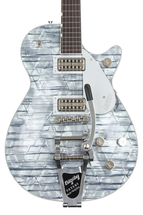 Gretsch G6129T Players Edition Jet FT - Light Blue Pearl | Sweetwater