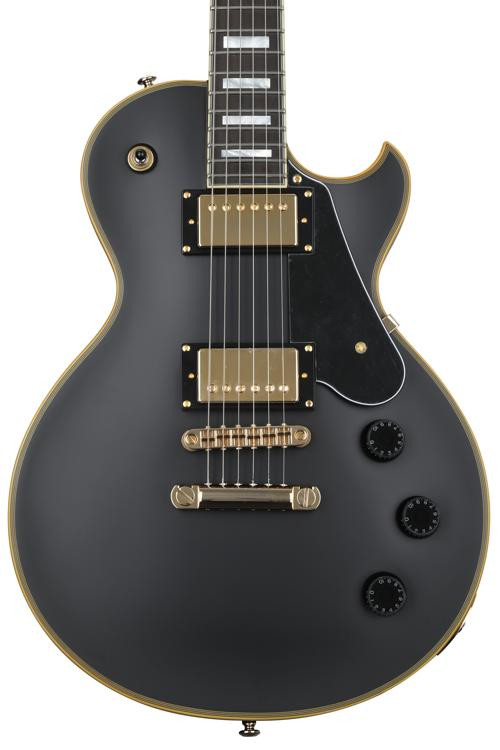 Schecter Solo II Custom Electric Guitar - Aged Black Satin | Sweetwater
