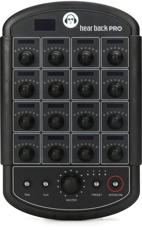 Hear Technologies Hear Back PRO Mixer 16-channel Personal Monitor Mixer ...