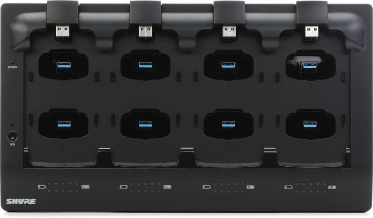 Shure MXWNCS8 Networked Charging Station | Sweetwater