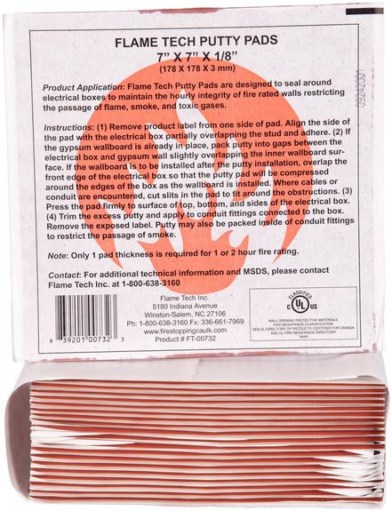 Auralex Flame Tech Putty Pads - 20-pack | Sweetwater