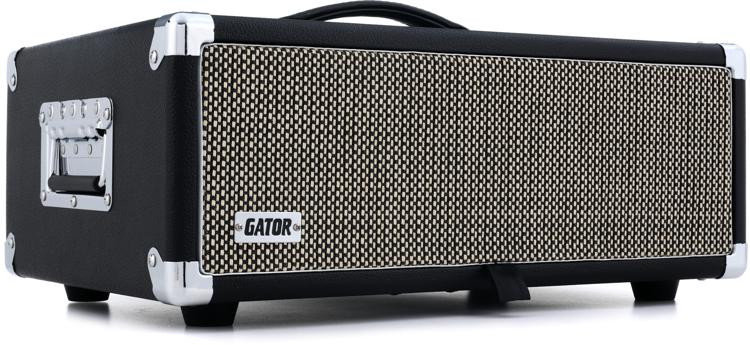 Gator GR-RETRORACK-3BK Vintage Amp Vibe Rack Case - 3U Black | Sweetwater