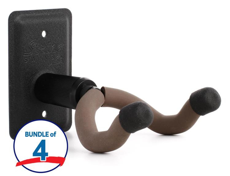 String Swing CC11K Guitar Keeper Wall Mount Guitar Hanger 4-Pack ...