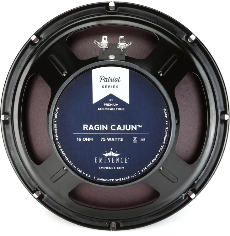 Eminence Ragin Cajun Patriot Series 10-inch 75-watt Replacement Guitar ...