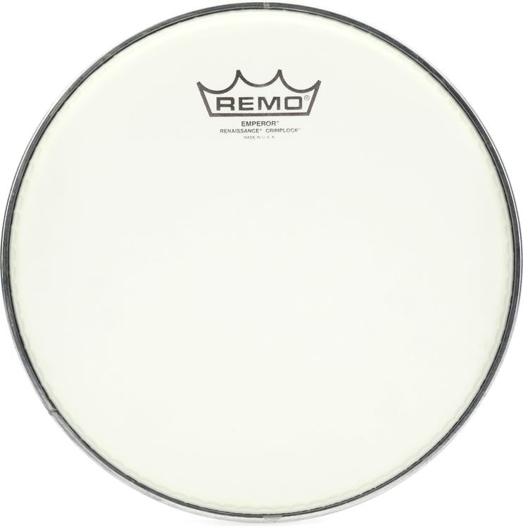 Remo Emperor Renaissance Crimplock Tenor Drumhead - 10-inch | Sweetwater