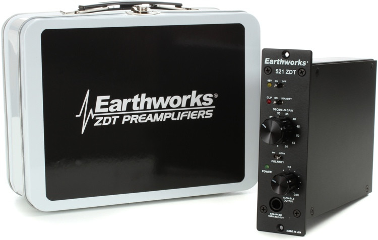 Earthworks 521 ZDT 500 Series Microphone Preamp | Sweetwater