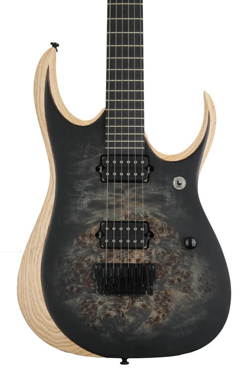 Ibanez RGD Iron Label RGDIX6PB - Surreal Black Burst | Sweetwater