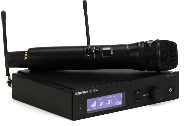 Shure SLXD24/K8B Digital Wireless Handheld Microphone System - G58 Band | Sweetwater