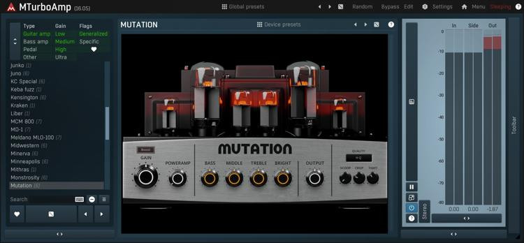 MeldaProduction MTurboAmp Amplifier Simulation Plug-in | Sweetwater