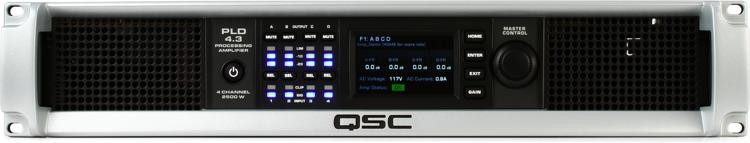 QSC PLD4.3 Power Amplifier with DSP | Sweetwater