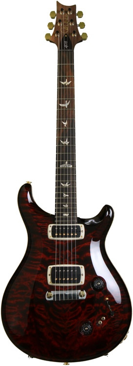 PRS 408 Brazilian - Quilt Fire Red Burst | Sweetwater