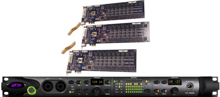 Avid Pro Tools|HD3 Accel PCIe - Core + Omni I/O | Sweetwater