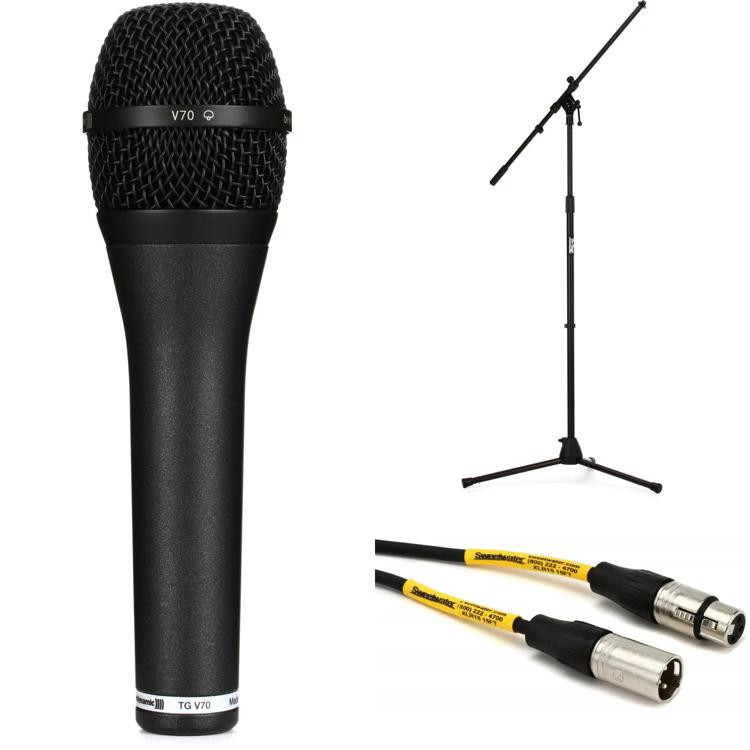 Beyerdynamic TG V70d Hypercardioid Dynamic Vocal Microphone with Stand ...