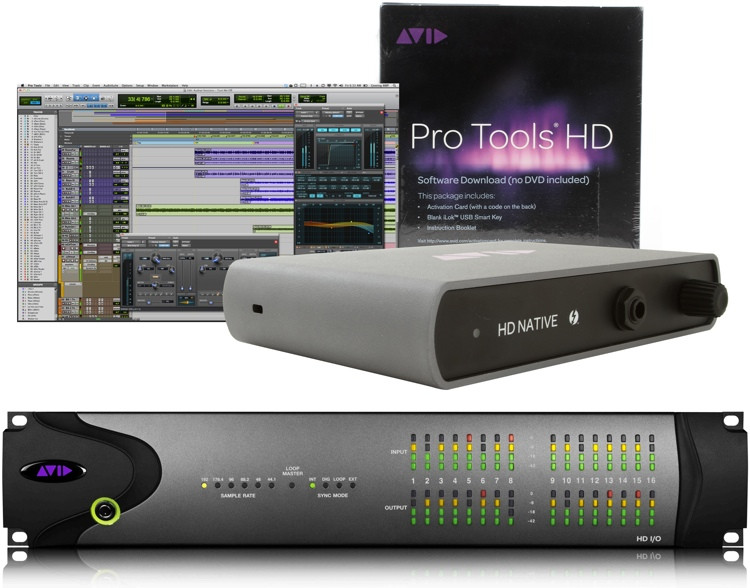 Avid Pro Tools HD/HD Accel Trade-in Upgrade to HD Native TB + HD IO ...