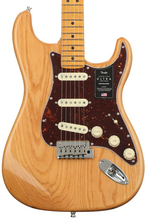 Fender American Ultra Stratocaster - Aged Natural with Maple ...