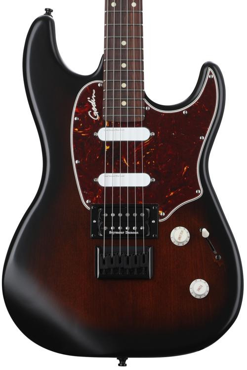 Godin Session R-HT Pro Electric Guitar - Bourbon Burst | Sweetwater