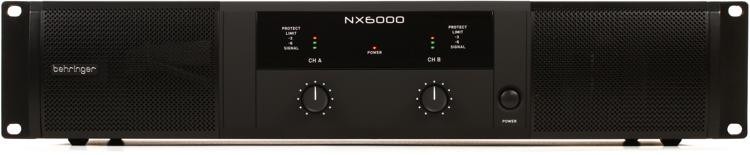 Behringer NX6000 6000W 2-channel Power Amplifier Reviews | Sweetwater