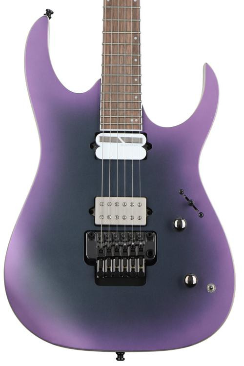 Ibanez Axion Label RG60ALS - Black Aurora Burst Matte | Sweetwater
