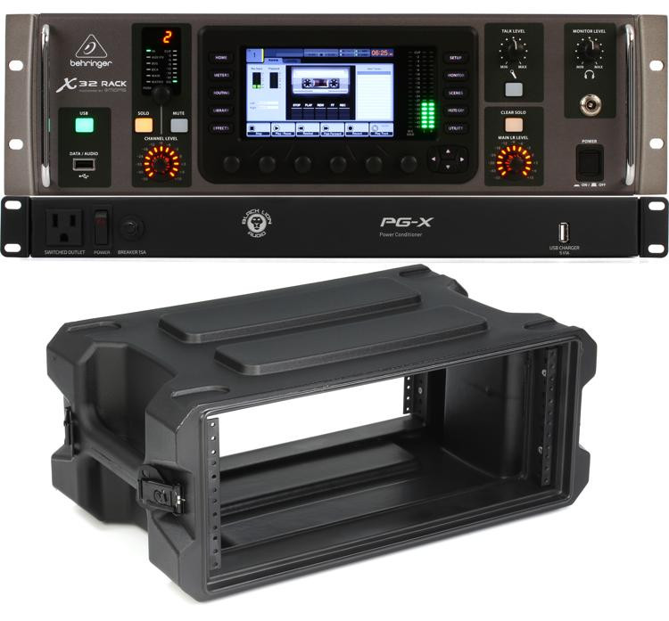 Behringer X32 Rack Digital Mixer Package with Rack Case Reviews ...