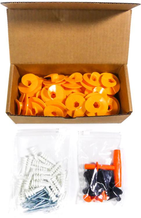 Acoustical Fulfillment Rotofast Snap-on Anchor Set (30-pack) | Sweetwater