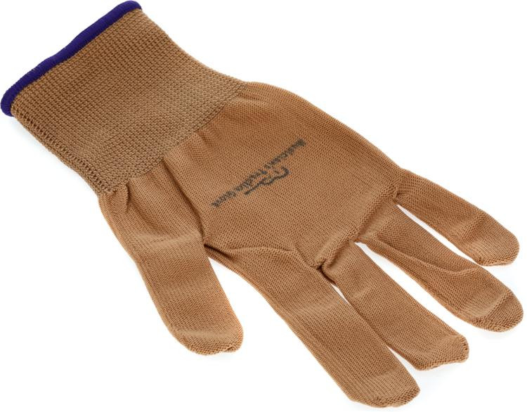 Musician's Practice Gloves Guitar/Bass Glove - XL - Tan | Sweetwater