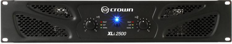 Crown XLi 2500 750W 2-channel Power Amplifier Reviews | Sweetwater