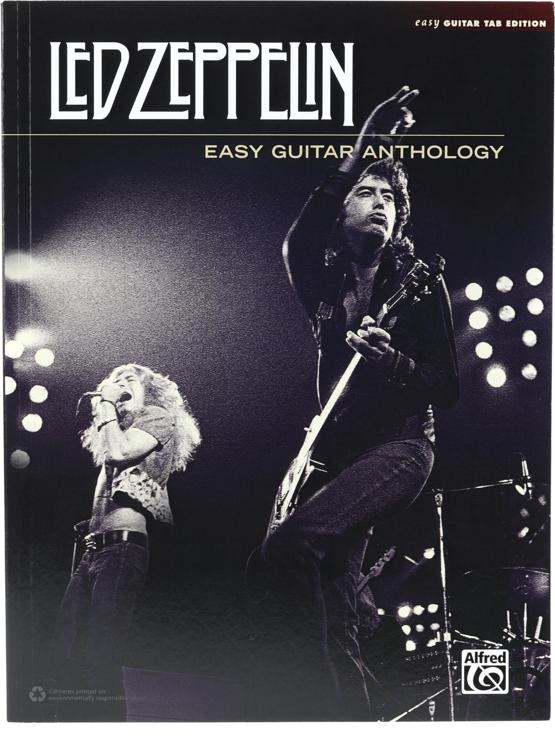 Alfred Led Zeppelin: Easy Guitar Anthology Guitar Tablature Book ...