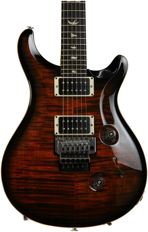 PRS Floyd Custom 24 Figured Top - Orange Tiger Smokeburst | Sweetwater