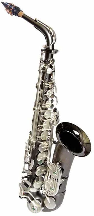 Sax Dakota SDA-XL-120 XL Series Alto Saxophone - Gray Onyx with Satin ...