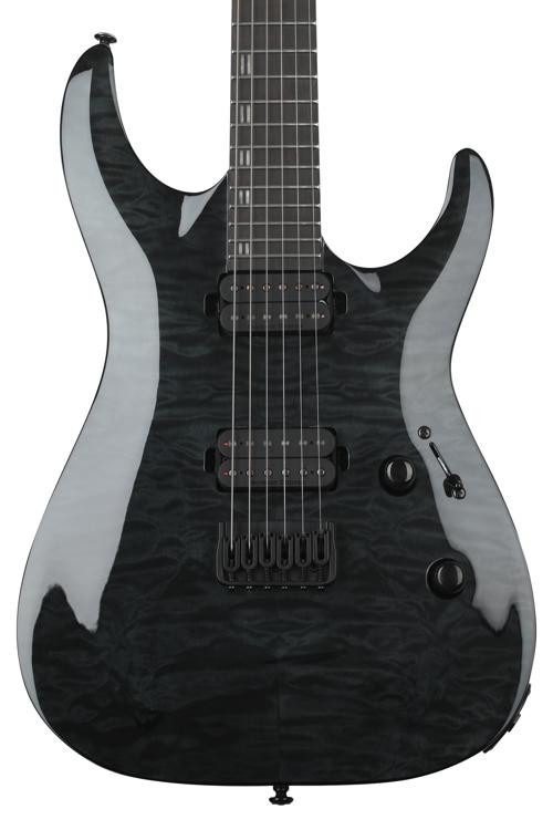 ESP LTD H-1001 QM - See Thru Black | Sweetwater