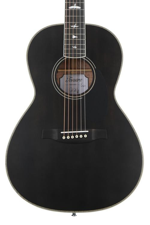 PRS SE Parlor P20E Acoustic-Electric - Charcoal | Sweetwater