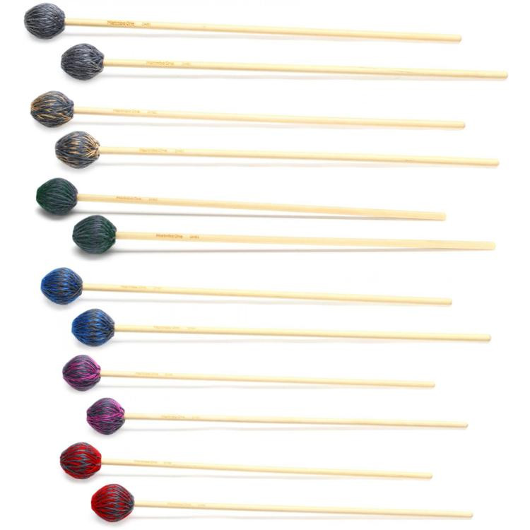 Marimba One Double Helix Series Marimba Mallets Bundle - 6-pack ...