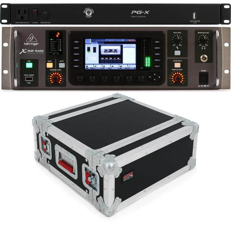 Behringer X32 Rack 40-channel Rackmount Digital Mixer Flight Case ...