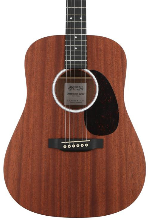 Martin D Jr-10 Acoustic Guitar - Cherry Sapele | Sweetwater
