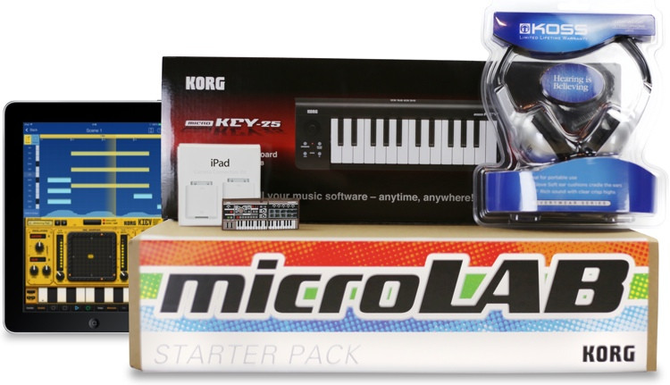 Korg microLAB iPad School Music Lab Bundle | Sweetwater