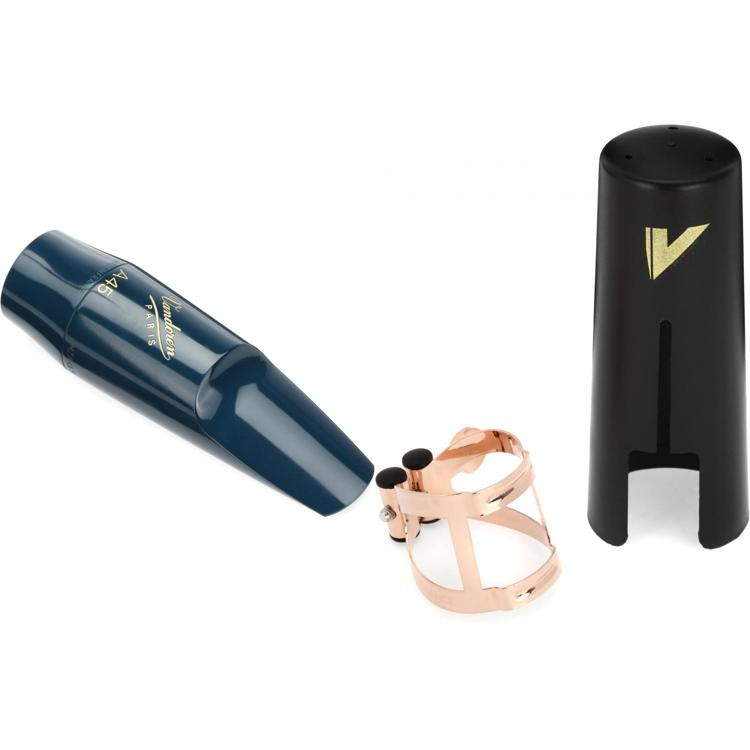 Vandoren SM602 Blue Jumbo JAVA Alto Saxophone Mouthpiece and Pink Gold ...