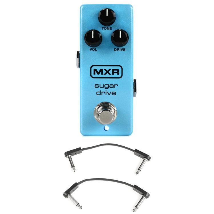 MXR M294 Sugar Drive Overdrive Pedal with 3 Patch Cables | Sweetwater