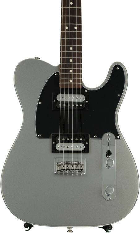 Fender Standard Telecaster HH - Ghost Silver with Rosewood Fingerboard ...