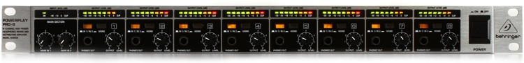 Behringer Powerplay Pro-8 HA8000 8-channel Headphone Mixing ...