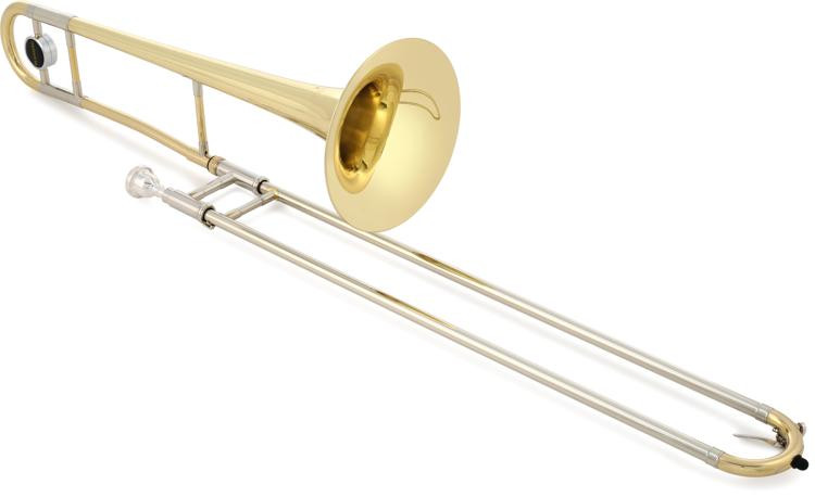 Blessing BTB-1287 Standard Series Student Trombone - Clear Lacquer ...