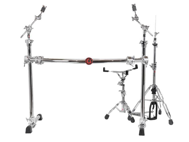 Gibraltar Chrome Series Curved 5-Piece Drum Kit Rack Bundle | Sweetwater