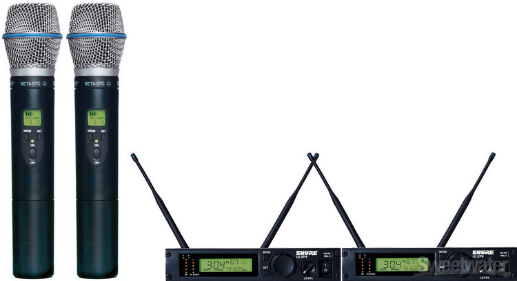 Shure ULXP24D/Beta87C - G3 Band, 470 - 505 MHz | Sweetwater