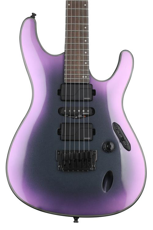 Ibanez Axion Label S671ALB - Black Aurora Burst Gloss | Sweetwater