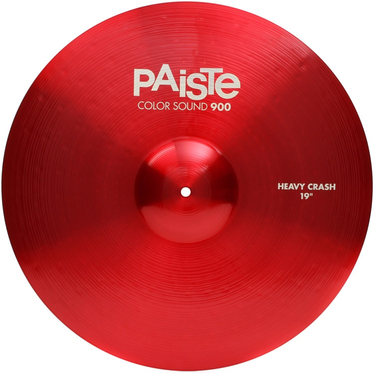 Paiste 19 inch Color Sound 900 Red Heavy Crash Cymbal | Sweetwater