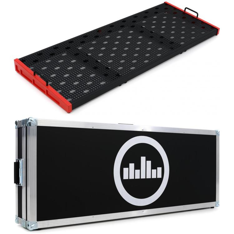 Temple Audio TRIO 43 Templeboard with Flight Case - Temple Red | Sweetwater