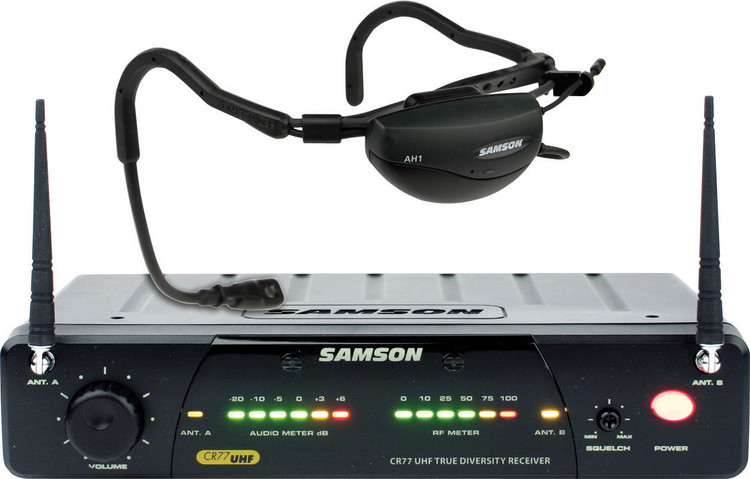 Samson AirLine 77 Fitness Headset Wireless System - Channel N2 | Sweetwater