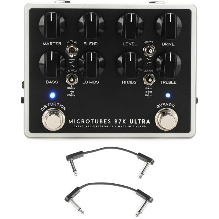 Darkglass Microtubes B7k Ultra V2 Bass Preamp Pedal With Aux In And 3