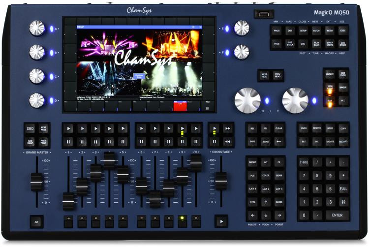 Chamsys MagicQ MQ50 6-Universe Compact Lighting Console | Sweetwater