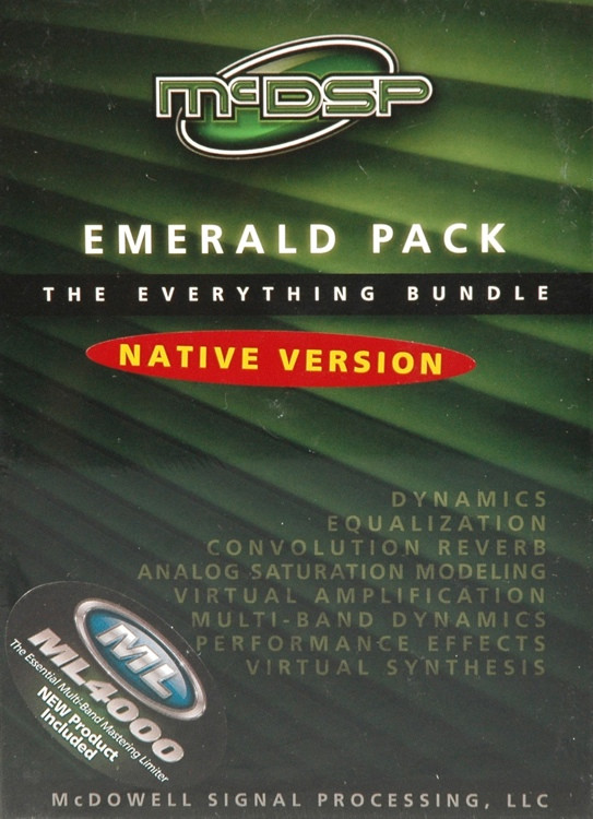 McDSP Project Studio Bundle to Emerald Pack Native 3 Bundle Upgrade | Sweetwater